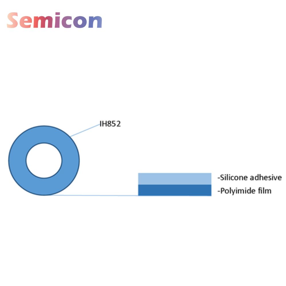 Băng Dính chịu nhiệt Film Polyimide Silicone - Semiconductor